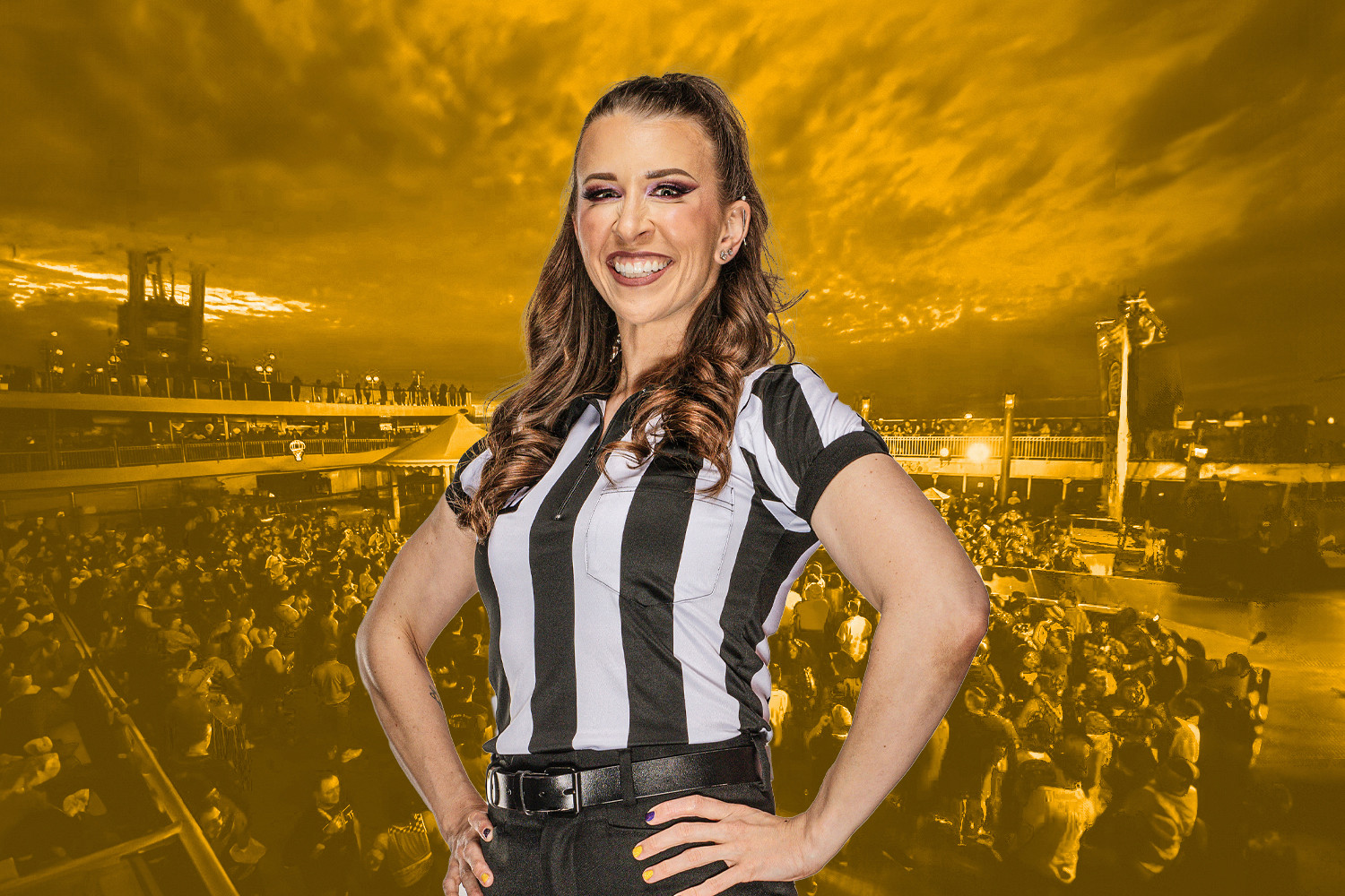 Aubrey Edwards - Chris Jericho's Rock 'N' Wrestling Rager at Sea