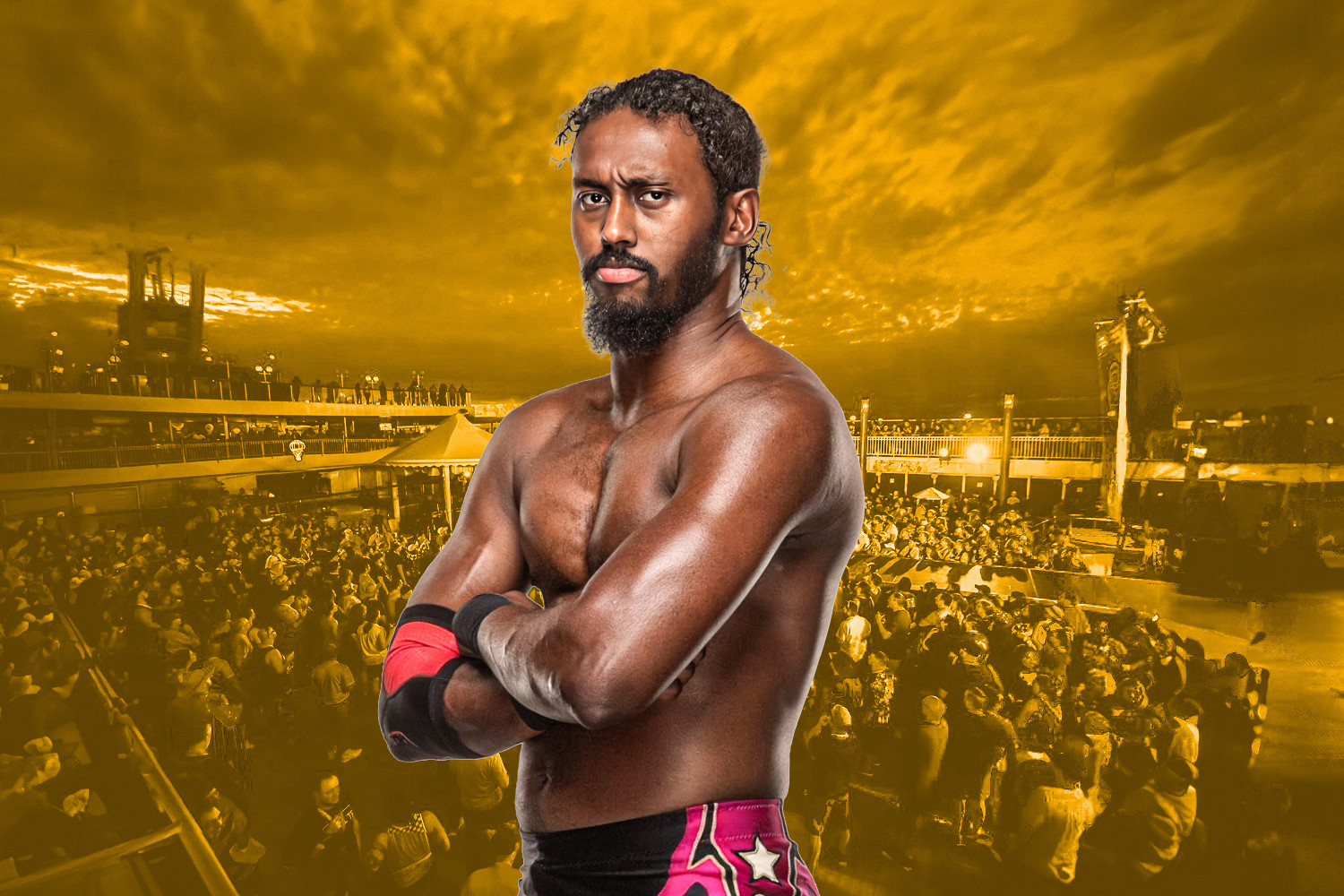 "Kid Chocolate" Mo Jabari - Chris Jericho's Rock 'N' Wrestling Rager at Sea