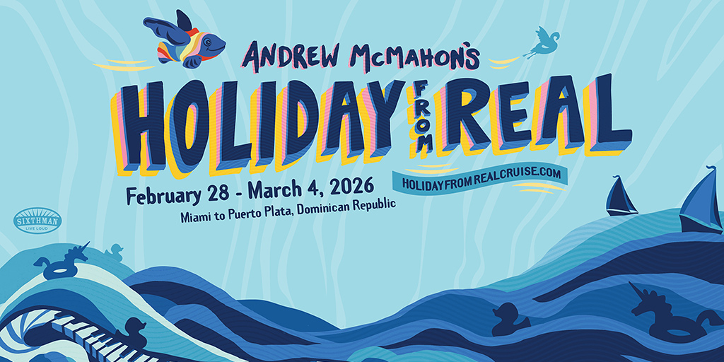Booking - Andrew McMahon's Holiday From Real